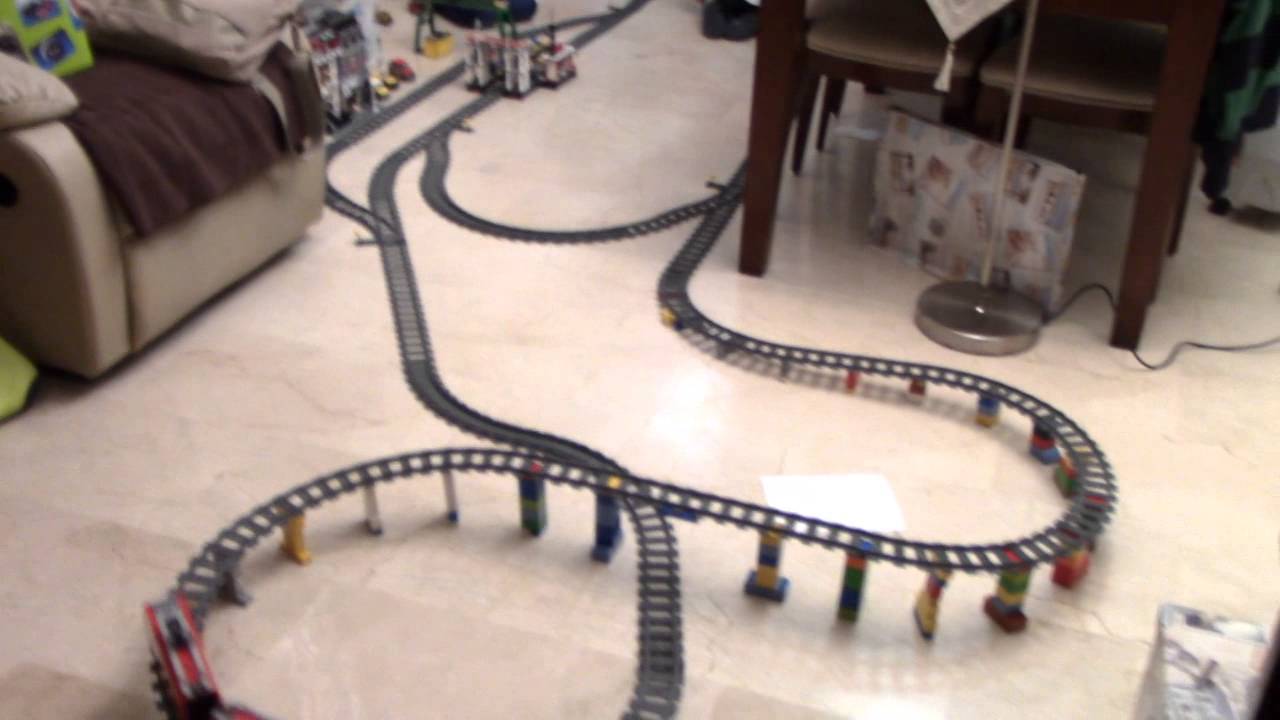 HOWTO Create LEGO Train inclines - LEGO Reviews & Videos